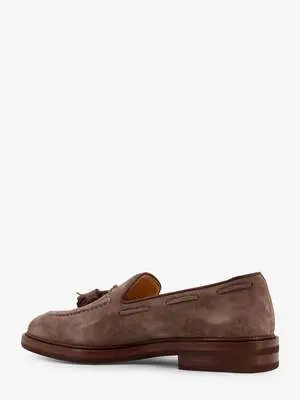 Brunello Cucinelli Suede Tassel Loafers - Multicolor