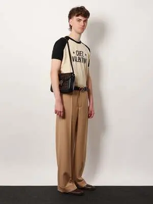 Valentino Garavani Woven Leather Shoulder Bag