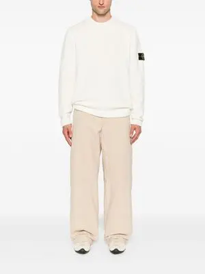 Stone Island Wool Blend Crewneck Sweater - Multicolor