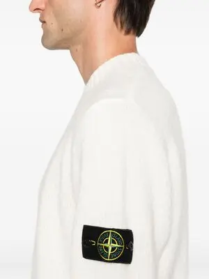 Stone Island Wool Blend Crewneck Sweater - Multicolor