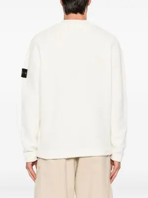 Stone Island Wool Blend Crewneck Sweater - Multicolor