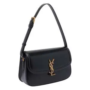 Saint Laurent Medium Solferino Shoulder Bag - Black