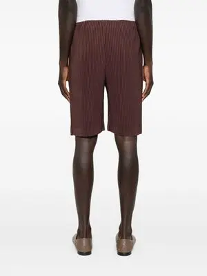 Issey Miyake Pleated Shorts - Multicolor