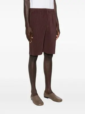Issey Miyake Pleated Shorts - Multicolor