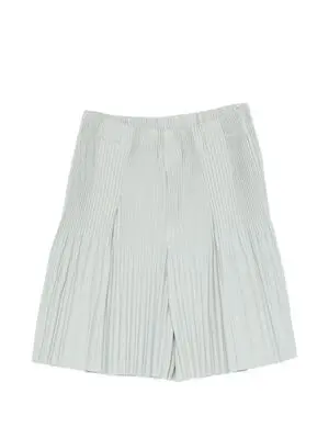 Issey Miyake Pleated Shorts - Multicolor