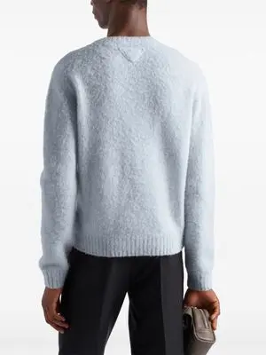 Prada Wool Crewneck Jumper - Multicolor