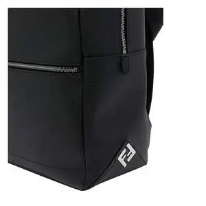 Fendi Calf Leather Backpack - Black