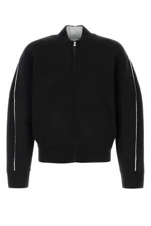 Givenchy Stretch Wool Blend Zip-up Cardigan