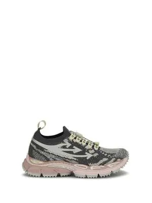 Off-white Heeled Sneakers For Women