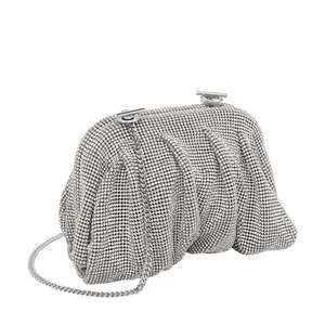 Benedetta Bruzziches Venus La Petite Pochette Crystal Embellished Shoulder Bag