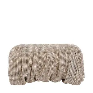 Benedetta Bruzziches Venus La Grande Pochette Embellished Clutch - Gold