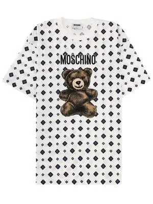 Moschino Graphic Print T-shirt - White