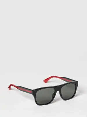 Gucci Rectangle Sunglasses - Black
