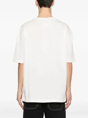 MAISON MARGIELA Graphic-print Cotton T-shirt - White