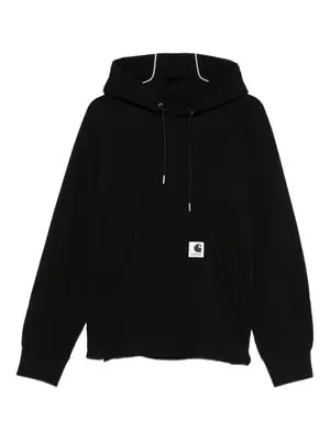 SACAI X CARHARTT WIP Logo Cotton Hoodie - Multicolor