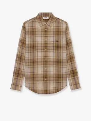 Celine Checked Cotton Shirt