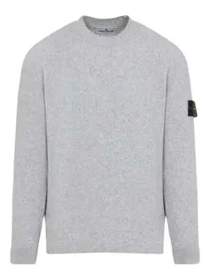 Stone Island Wool Blend Crewneck Sweater - Multicolor