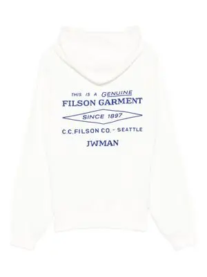 JUNYA WATANABE X FILSON Graphic Print Cotton Hoodie