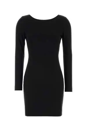 Dolce & Gabbana Stretch Viscose Blend Mini Dress - Black