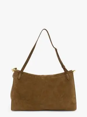 Alaïa Le Click Pocket 35 Nabuck Shoulder Bag