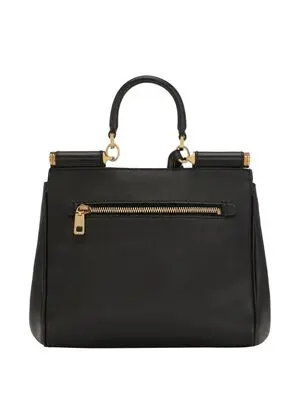 Dolce & Gabbana My Sicily Handbag In Plongé Calfskin