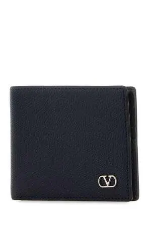 Valentino Garavani Midnight Leather Vlogo Signature Wallet