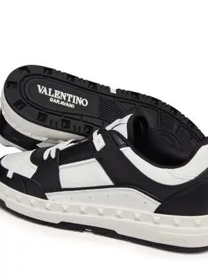 Valentino Garavani Freedots Leather Sneakers - Multicolor