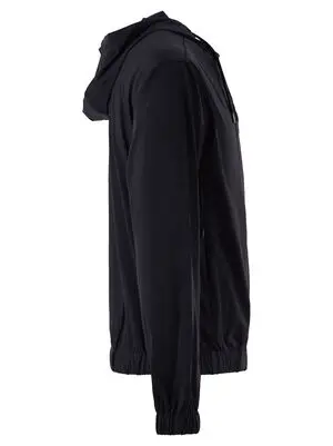 Herno Stretch Techno-nylon Hooded Bomber Jacket - Multicolor