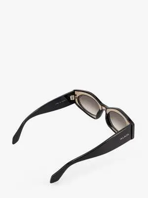 Alaïa Acetate Oval Sunglasses