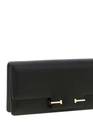 TOM FORD Supple Grain Shoulder Bag - Black
