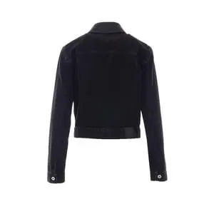 Bottega Veneta Denim Jacket With Leather Trim