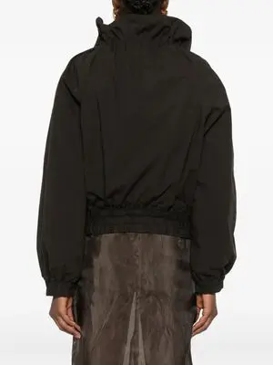 Dries Van Noten Zip-up Jacket With Gathered Neckline
