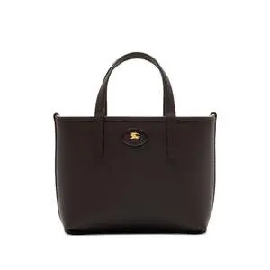 Burberry Burberry Tote Bag With Check Pattern Brown