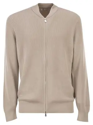 BRUNELLO CUCINELLI BRUNELLO CUCINELLI Cotton Zip-Up Cardigan