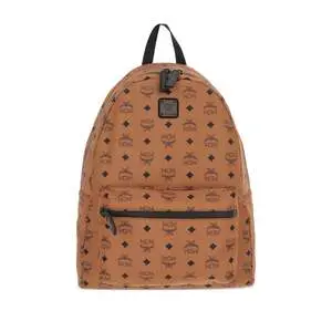 Mcm Logo Pattern Backpack