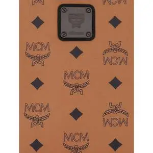 Mcm Logo Pattern Backpack