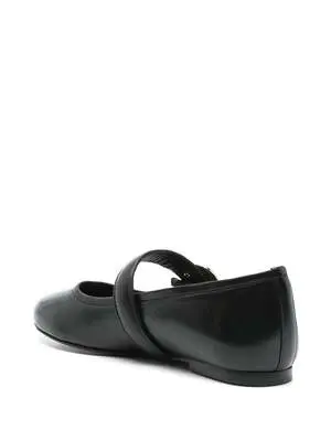 Coperni Leather Ballet Flats With Buckle Detail - Multicolor
