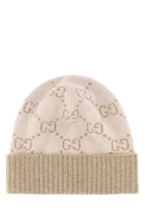 Gucci Embroidered Cashmere Beanie Hat - Multicolor