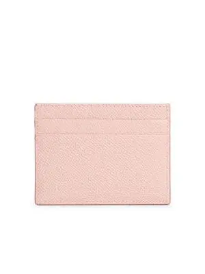 Dolce & Gabbana Dauphine' Calf Leather Card Holder - Pink