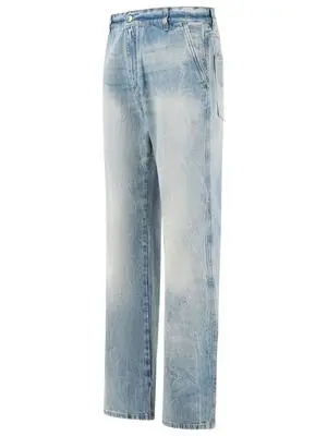 Amiri Boot Cut Light Wash Denim Jeans