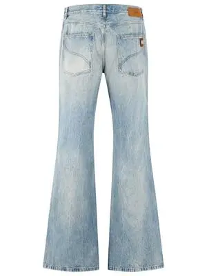 Amiri Boot Cut Light Wash Denim Jeans