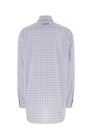 Moschino Embroidered Poplin Oversize Shirt - Multicolor