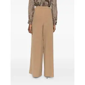 Max Mara Silk Wide Leg Trousers