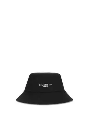 Givenchy Embroidered Logo Bucket Hat - Black