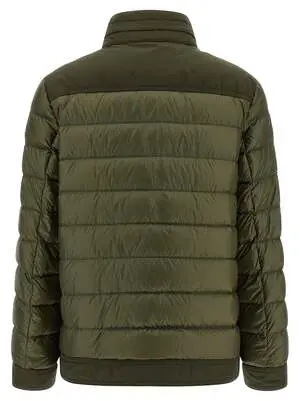 Moncler Origan Quilted Down Jacket With Removable Hood