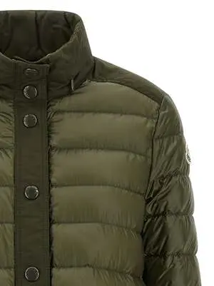 Moncler Origan Quilted Down Jacket With Removable Hood