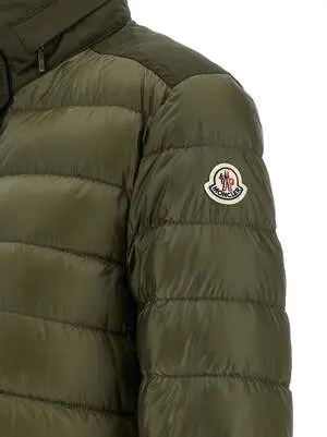Moncler Origan Quilted Down Jacket With Removable Hood