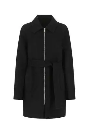 Givenchy Wool Blend Coat - Black