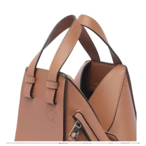 Loewe Hammock Compact Handbag - Brown