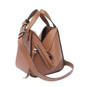 Loewe Hammock Compact Handbag - Brown